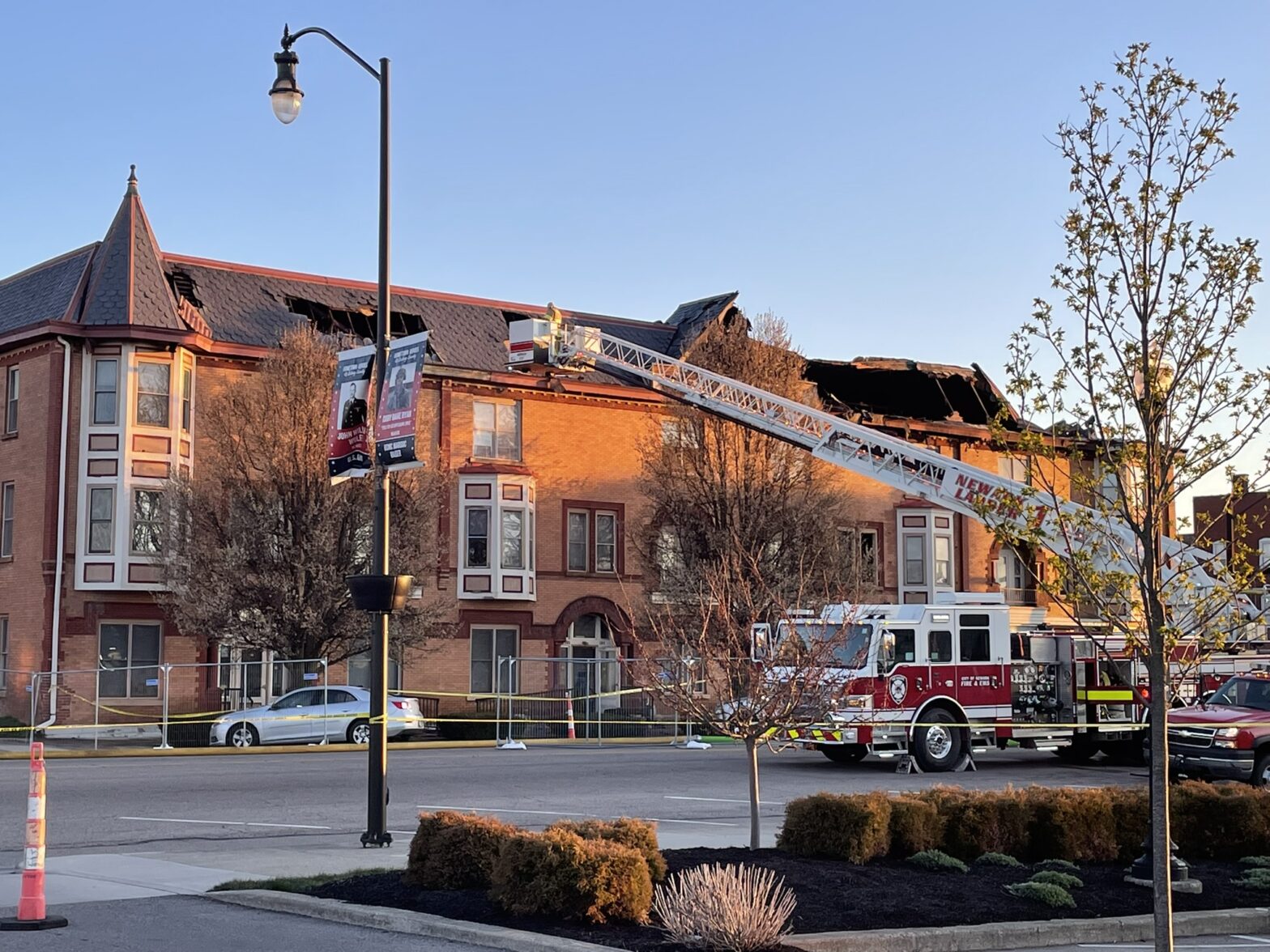 Fire ravages historic Avalon Building in downtown Newark - The ...