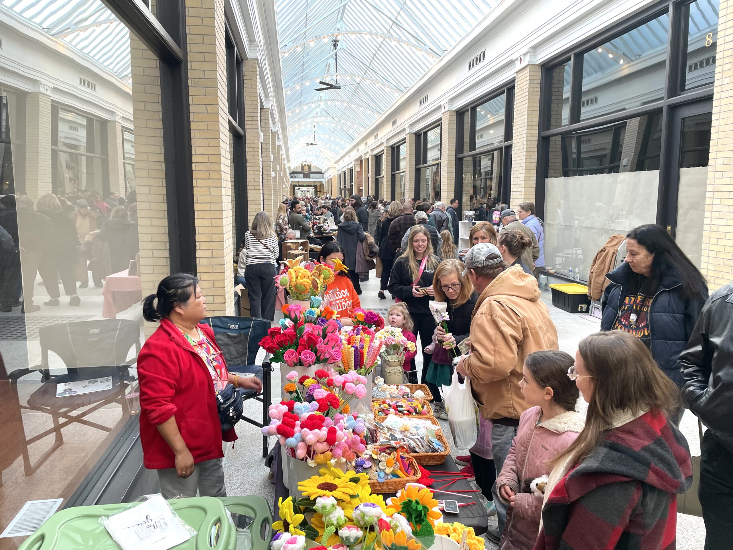 Hundreds flock to see renovated Arcade and indoor farmers' market - The ...
